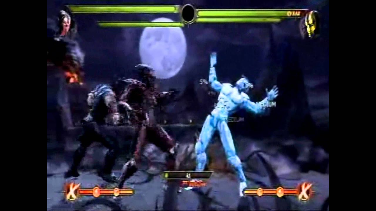 Mortal Kombat - Sektor & Sub-Zero - Tag Team Combo Compilation - YouTube