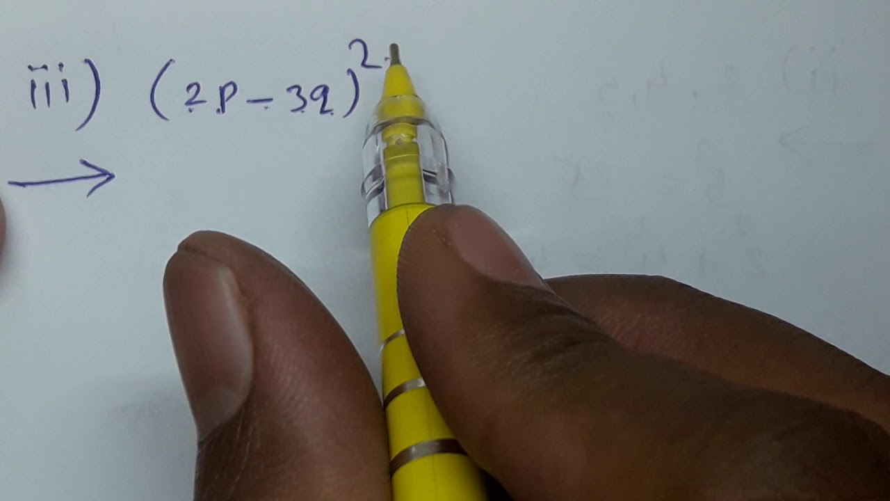 //74//Class 7th Mathematics, Chapter 14, Algebraic Formula-Expansion of ...