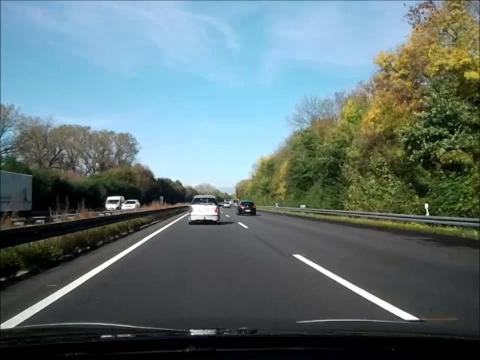 Autobahn A5 - YouTube