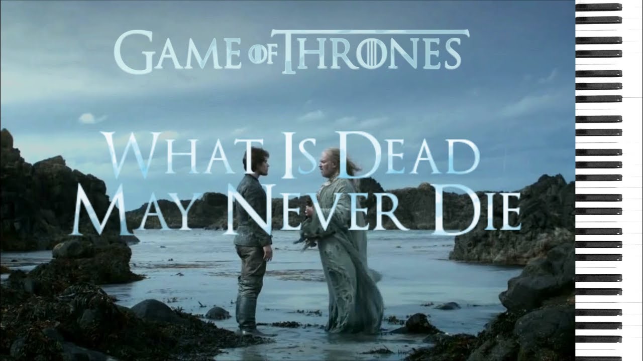 What Is Dead May Never Die - Game of Thrones Piano Sheet Music - YouTube