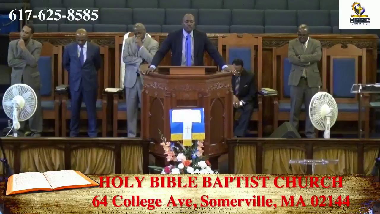 Holy Bible Baptist Church Live Stream - YouTube