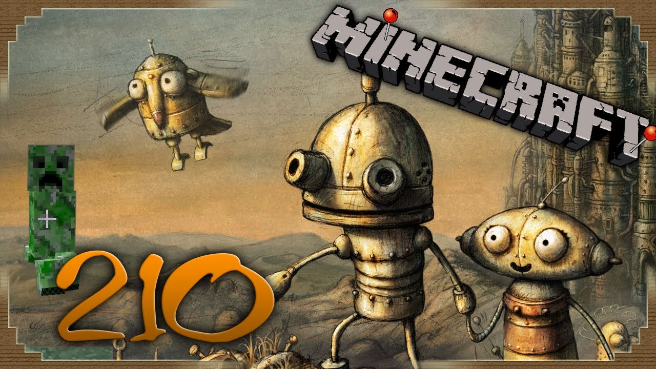 Minecraft: #210 - Einsame Stege, Roboter und Sprengmeister | Gameplay ...