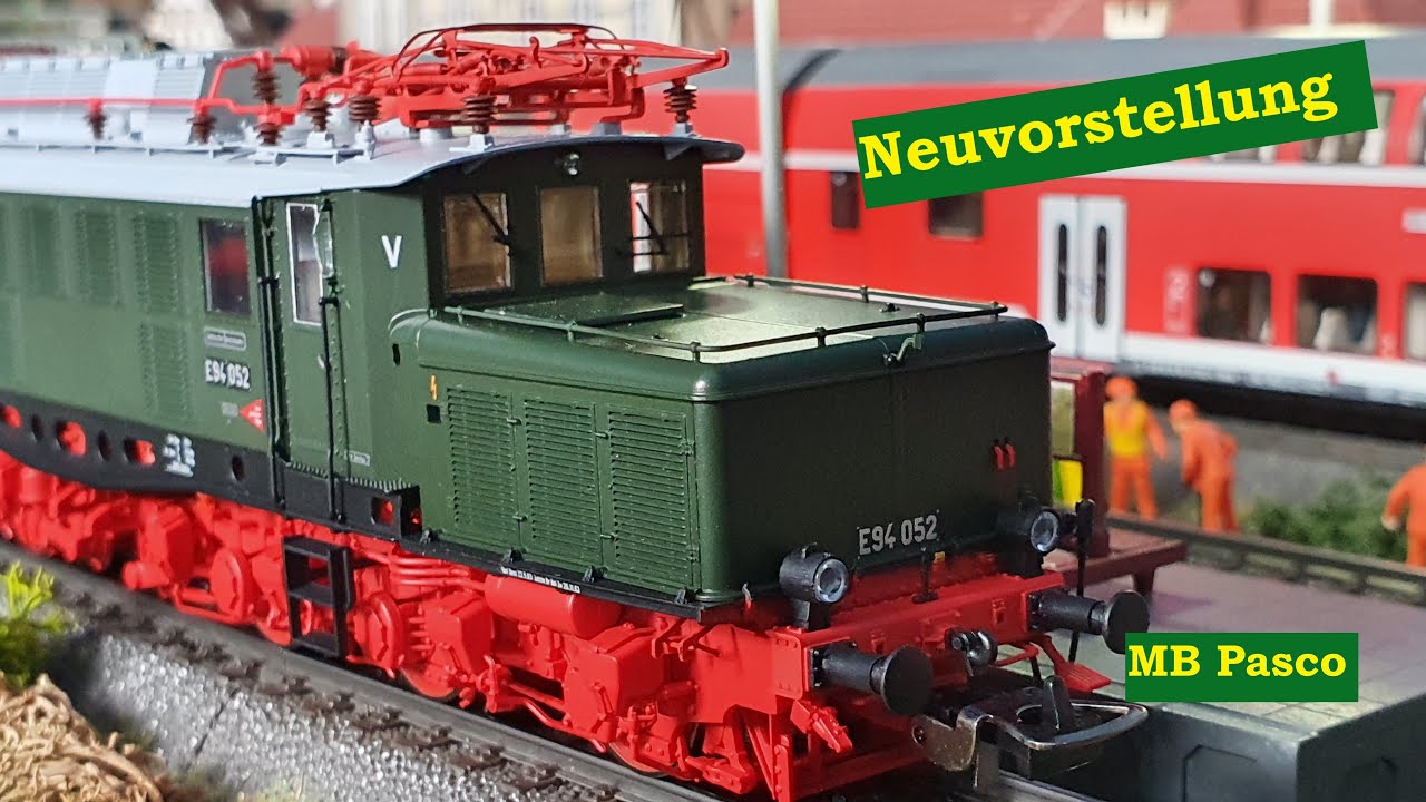 # 82 Piko BR E 94 DR EP III # 51476 H0 - YouTube