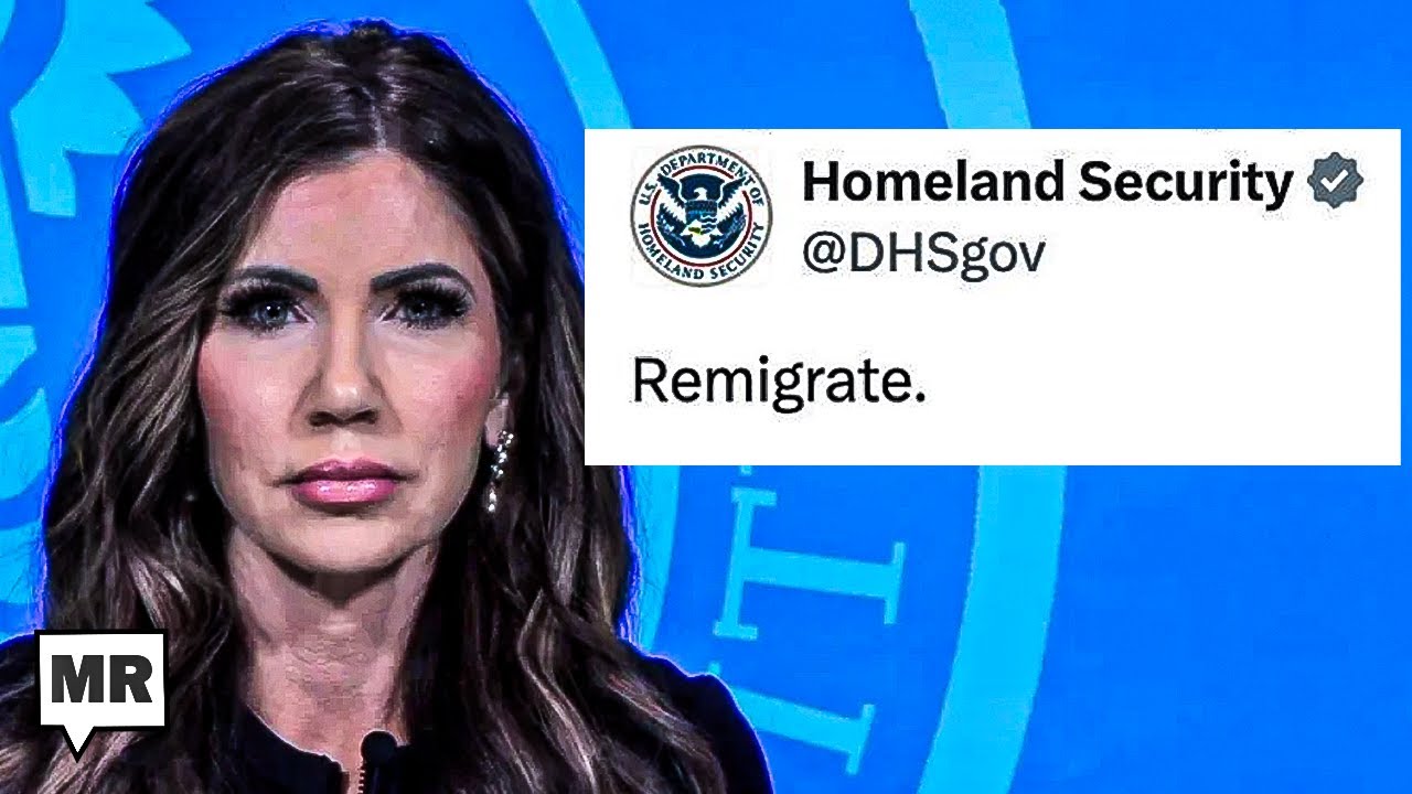 Trump's DHS 'Remigration' Plan Is Pure White Nationalism - YouTube