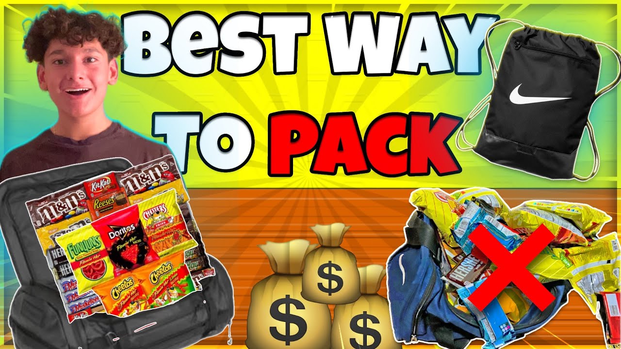 How To Pack Your Bags To Sell At School Chips and Candy 2024 - YouTube