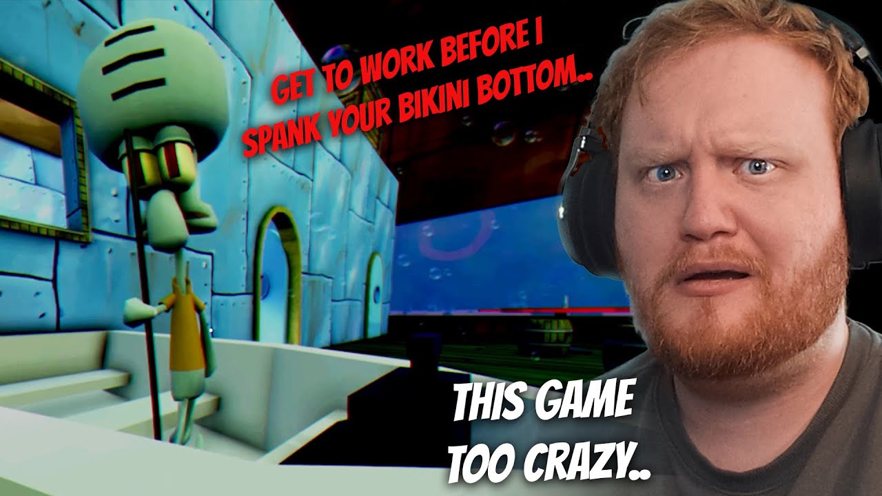 THIS *NEW* SPONGEBOB HORROR GAME NEEDS TO BE LOCKED AWAY IN A PADDED ...