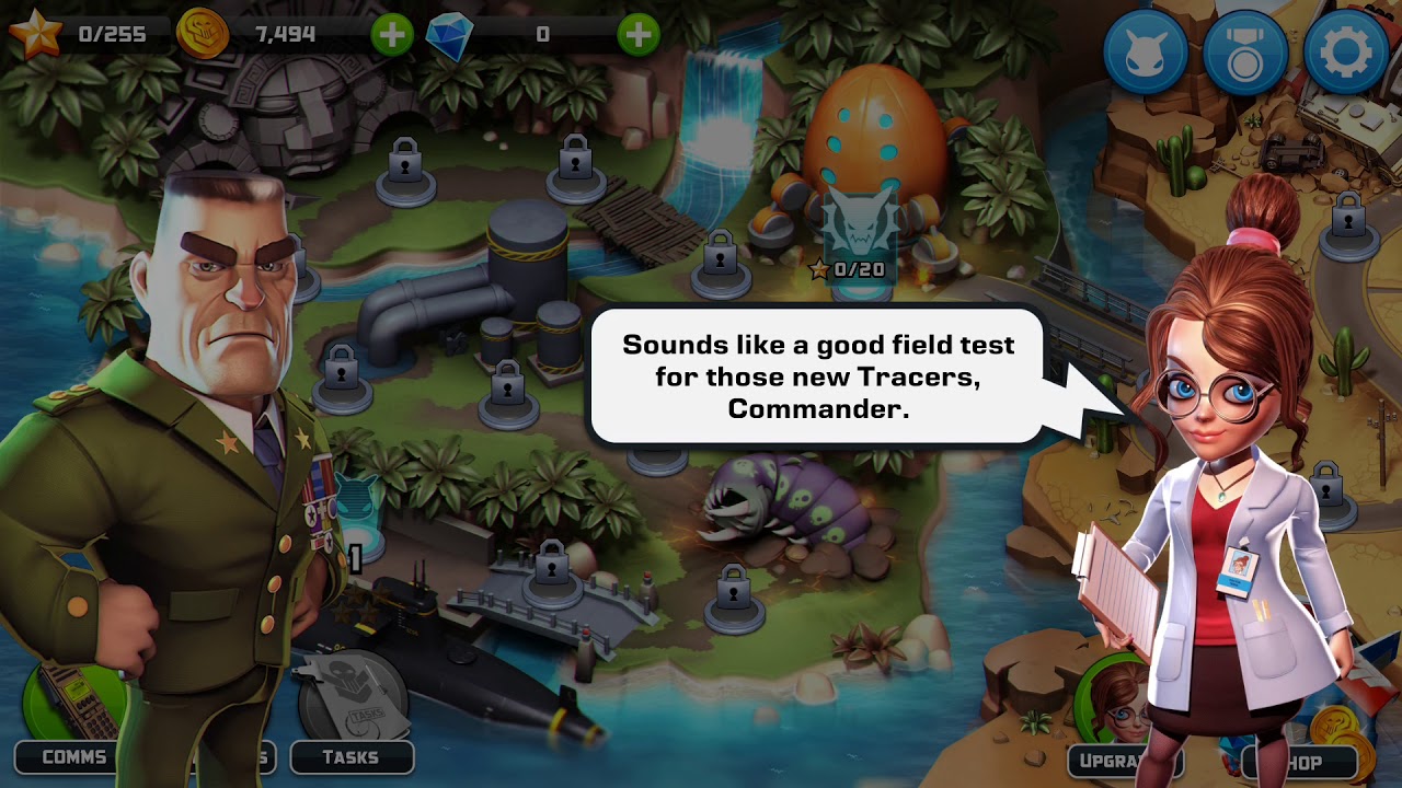 Alien Creeps TD - Epic Tower Defences / Android Game / Game Rock - YouTube