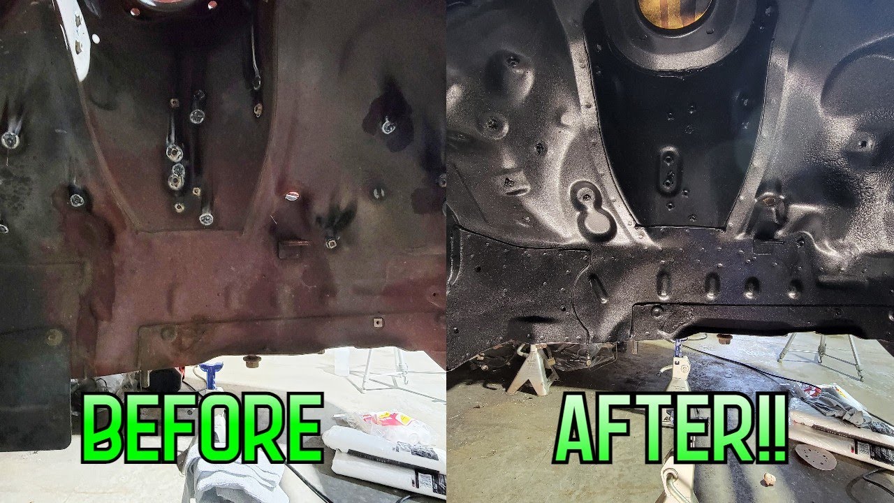 LS1 Rotating Assembly Balanced and Wheel Wells Lined on RX-7!! - YouTube