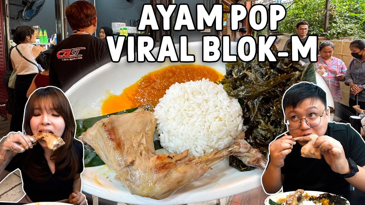 JUALAN AYAM POP DI BLOK-M,YANG MAKAN NGANTRI TIAP HARI PADAHAL CUMA 1 ...