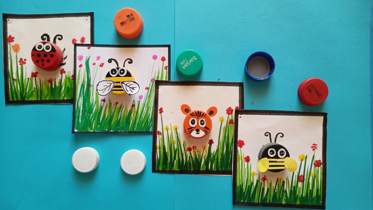 West Plastic bottle caps craft best ideas \ plastic bottle cap to make ...