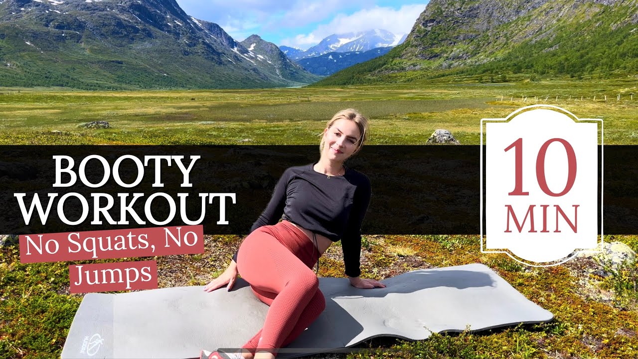 10 Min Beginner Booty Workout Low Impact Youtube