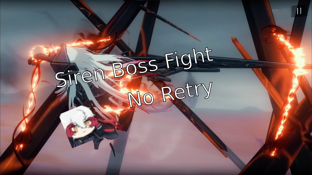 Punishing: Gray Raven Siren Boss Fight - Almost No Hit (With opening ...