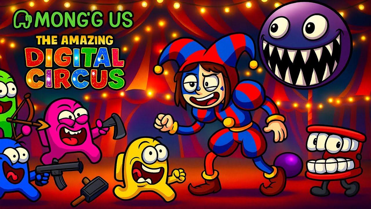 어몽어스 | Among Us VS The Amazing Digital Cirus x Italian Brainrot Characters | AMONG US ANIMATION ...