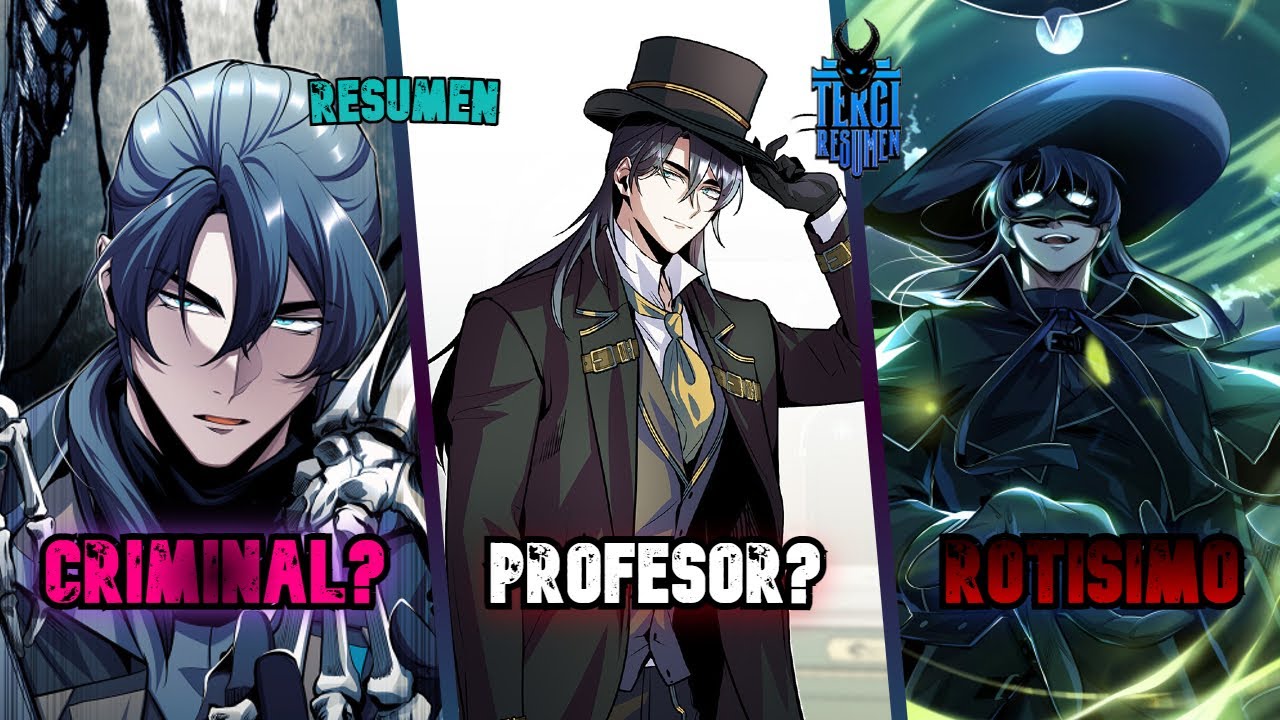 🔱TODOS PENSARON que era un SIMPLE PROFESOR, pero esta ROTISIMO🔱MANHWA ...