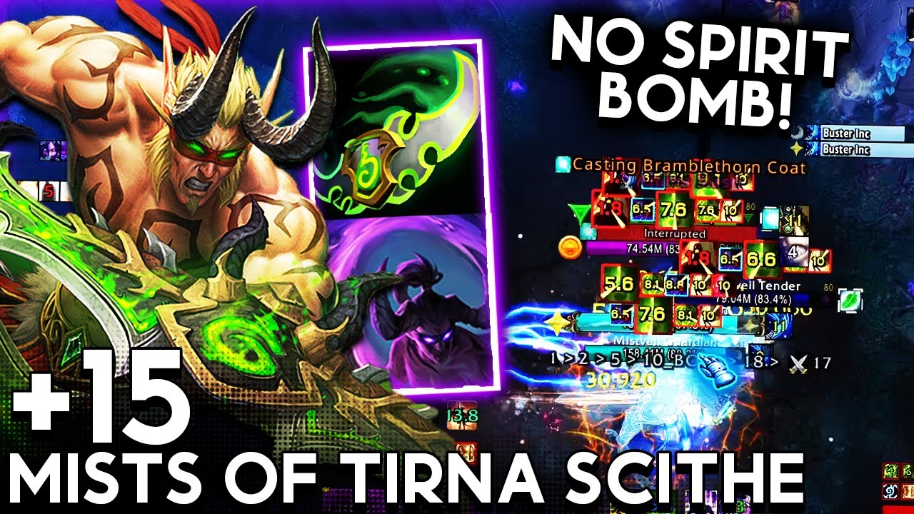 Mists of Tirna Scithe +15 no comms | Aldrachi no-bomb VDH | TWW SEASON ...