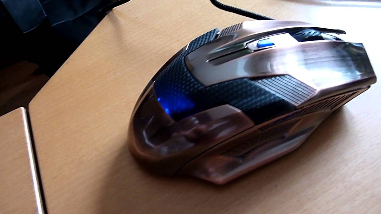 CSL – SCORPION USB Wired Mouse optische USB Kupfer-Maus - YouTube