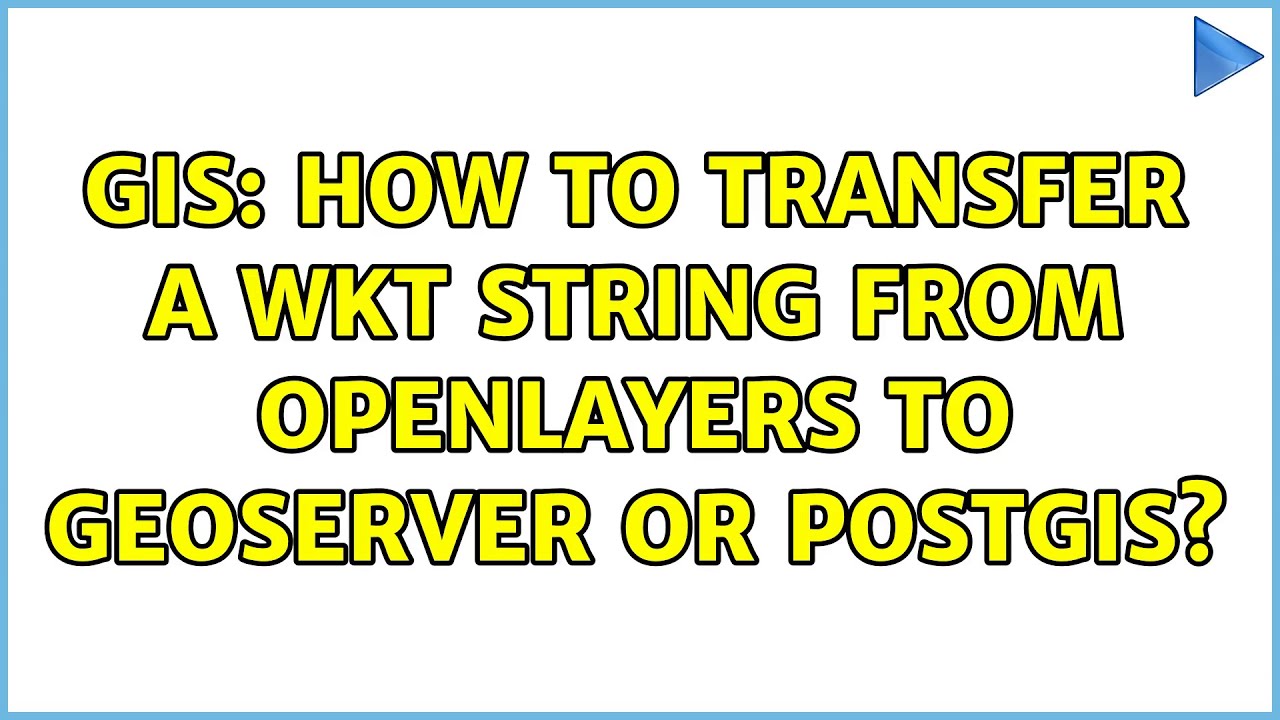 GIS: How to transfer a WKT string from OpenLayers to Geoserver or ...
