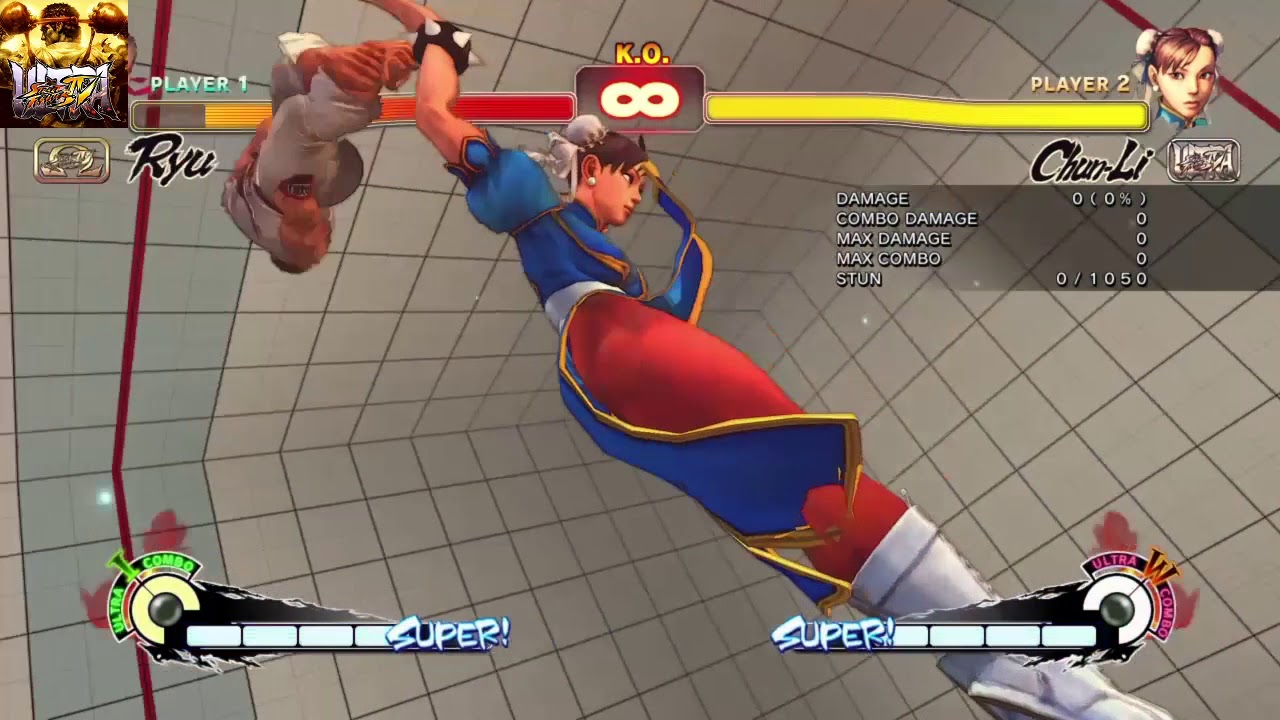 Ultra Street Fighter 4 : Ryu Parry Practice Clip 2 - YouTube