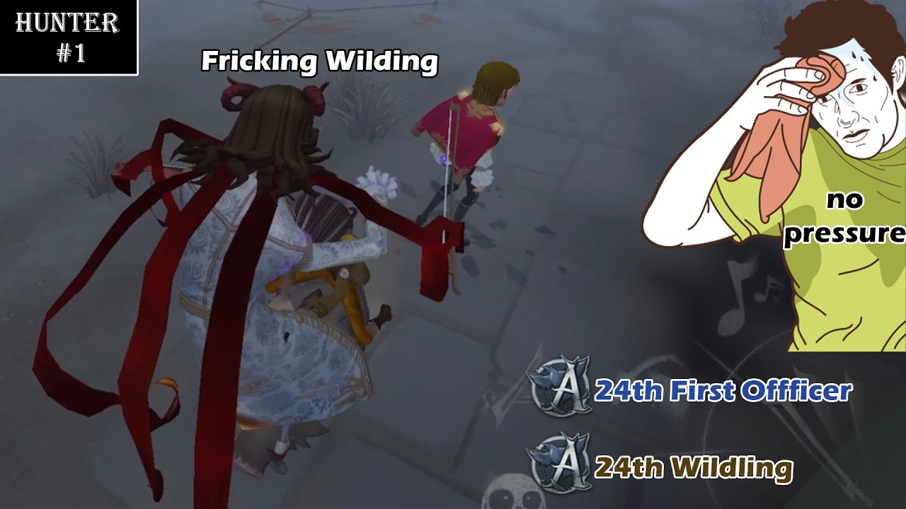 Top Wildling putting pressure on hunter - Hunter Rank #1 (IdentityV ...