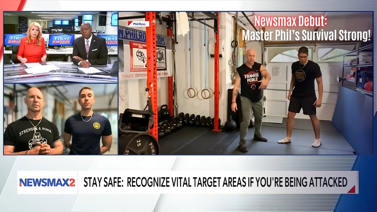 Master Phil on Newsmax2, First Edition Survival Strong Self Defense | Master Phil @TheMasterPhil ...