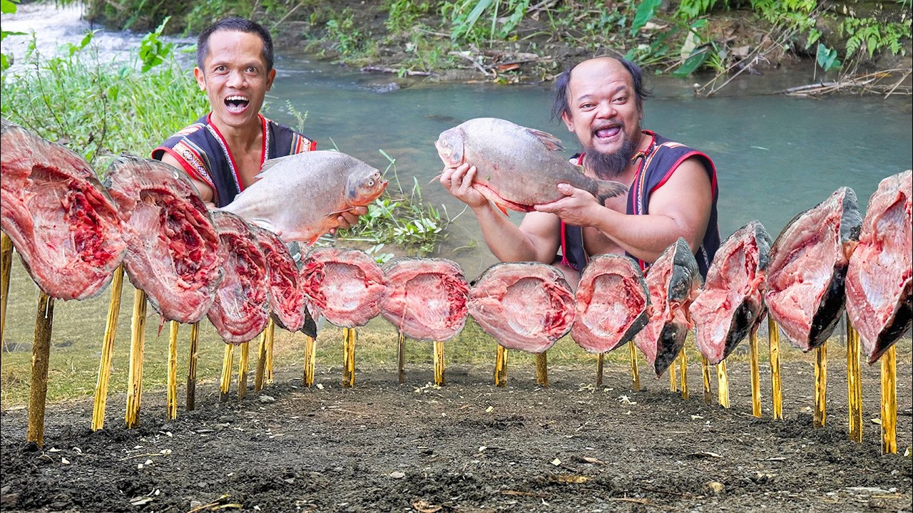 Grilled Fish The Ancient Way - Grilled Fish Recipe From 3000 Years Ago ...
