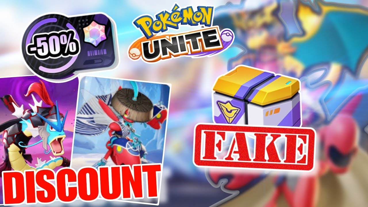 Huge Discount 😍 FAKE Rewards in game || Pokemon Unite - YouTube