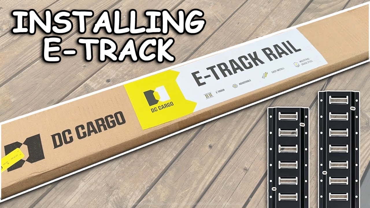 Installing E-Track from DC Cargo | Trailer Side Hustle Business 101 ...