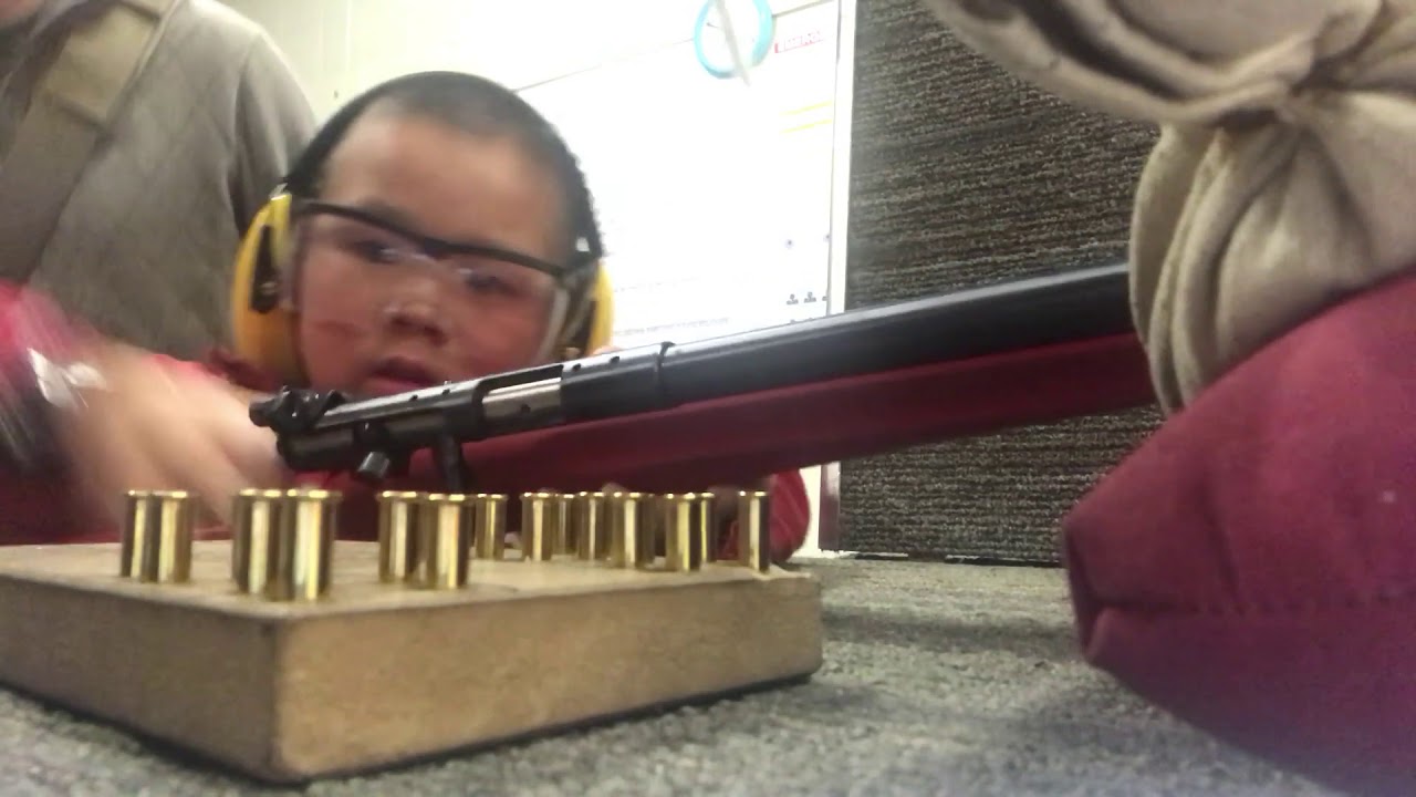 My 4 year old boy's funny moment while practising target shooting with ...