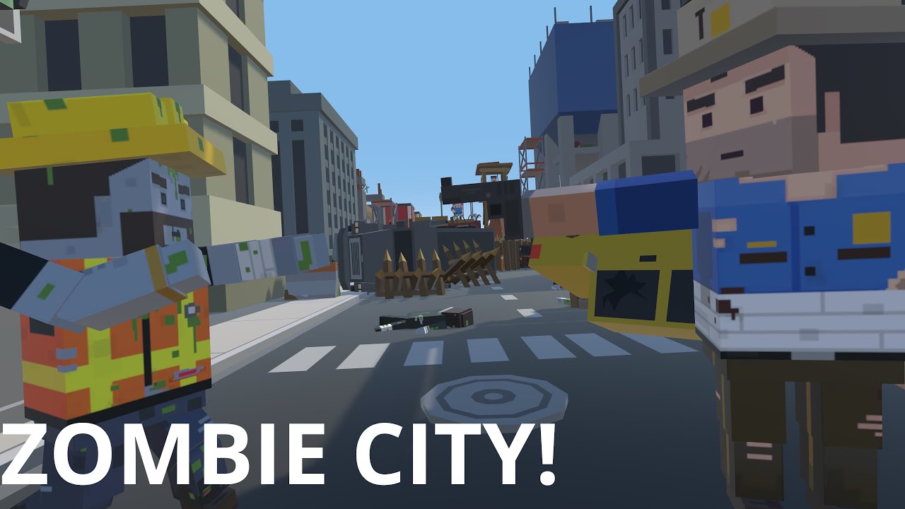 Tiny Town VR Zombie Apocalypse City - Survivor Base! - YouTube