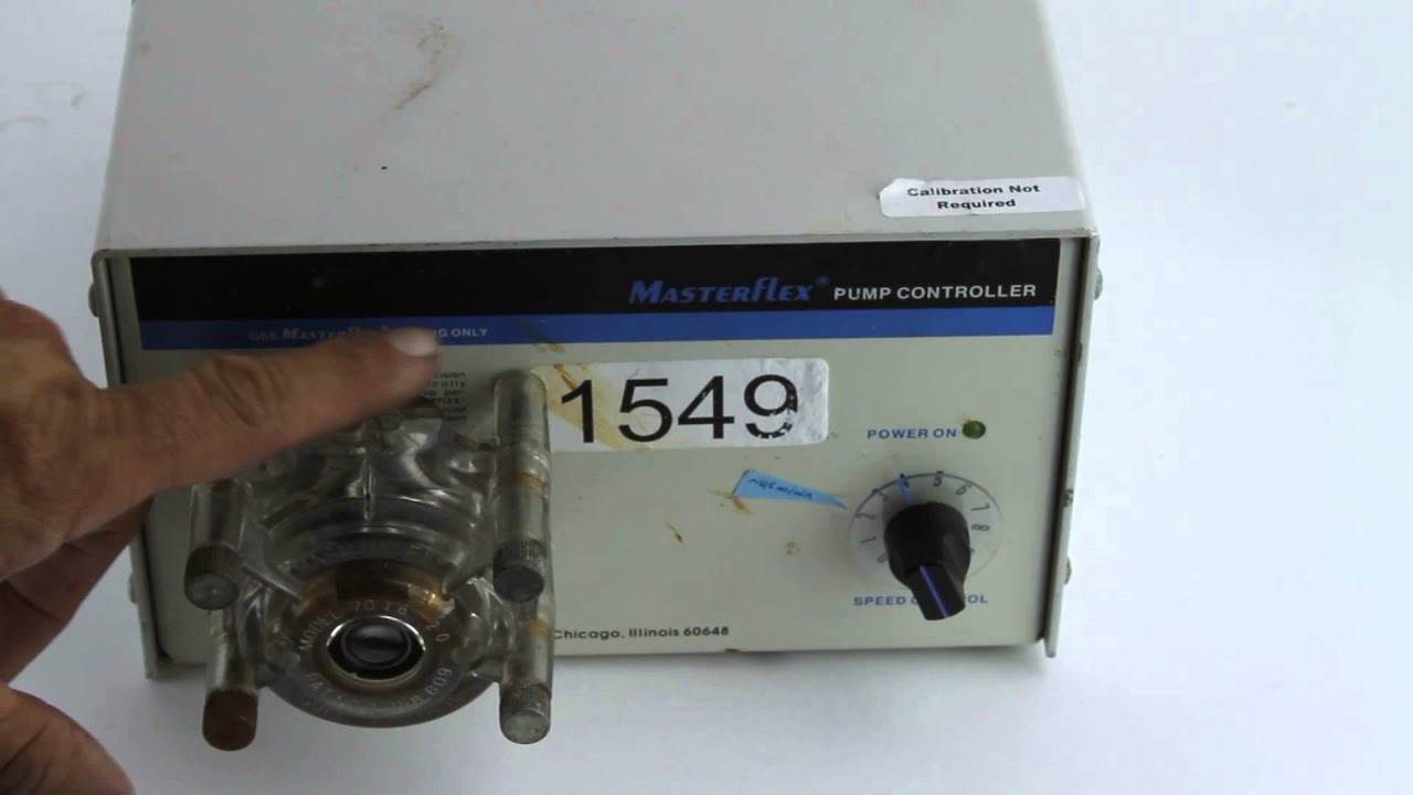 sold Barnant MasterFlex 7553-50 Cole Parmer Variable Speed Pump ...