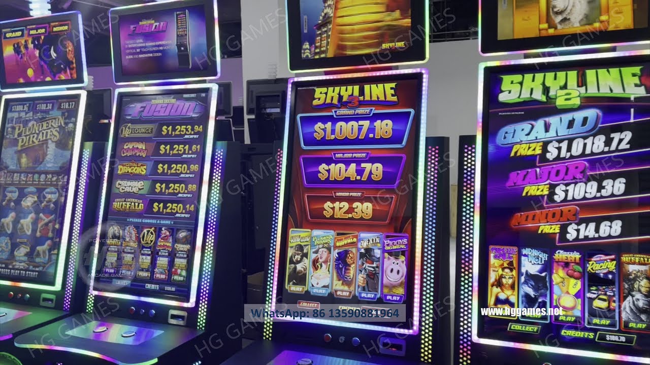 Fusion Skill Game,Fusion Skill Machine,43" Casino Skill Slot Game ...