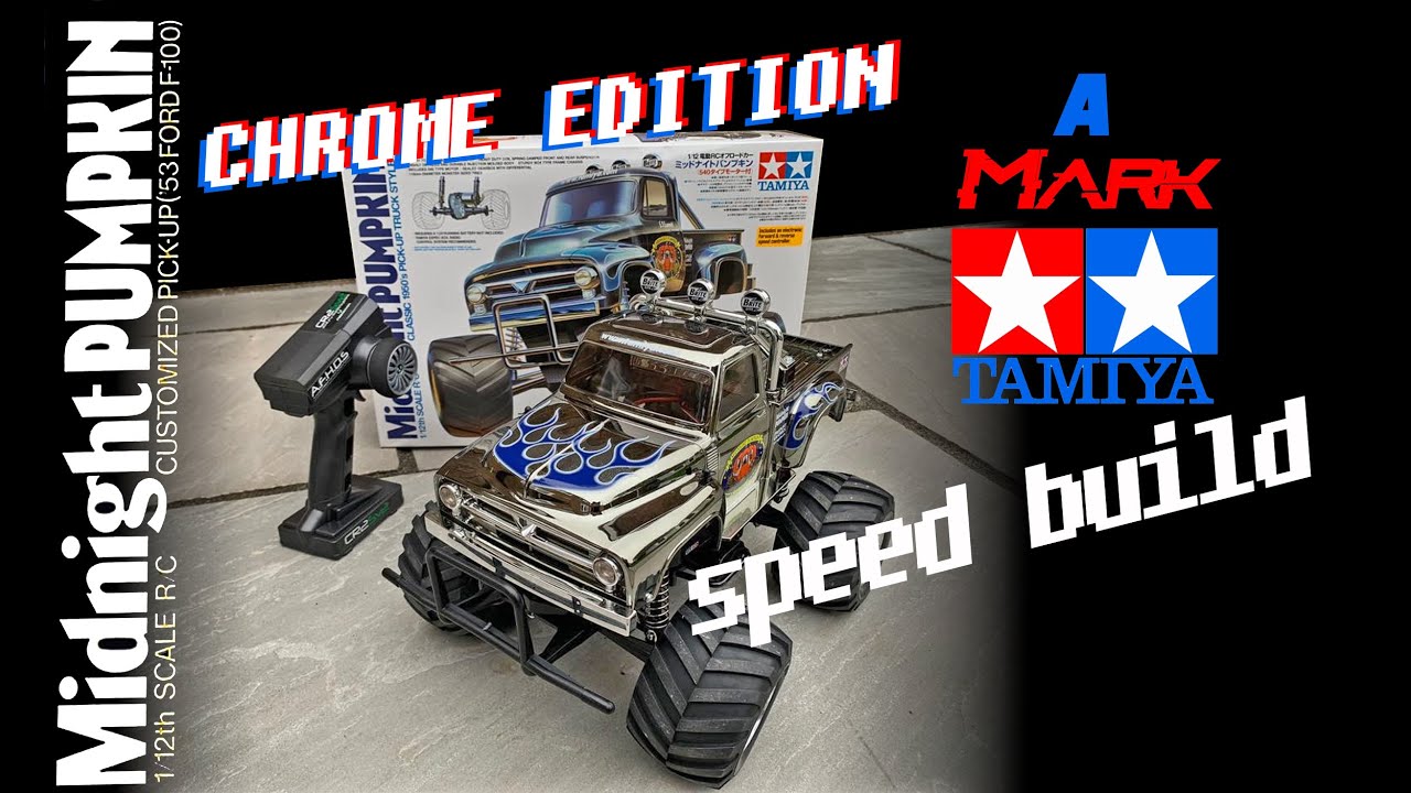 Tamiya classic Midnight Pumpkin Metallic edition - YouTube