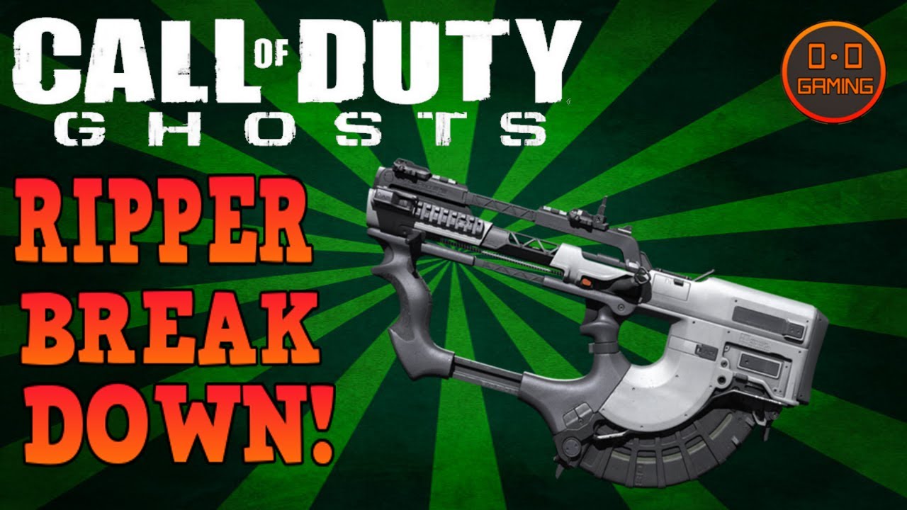 Call of Duty Ghosts: RIPPER BREAK DOWN (NEW 1987 CAMO) - YouTube