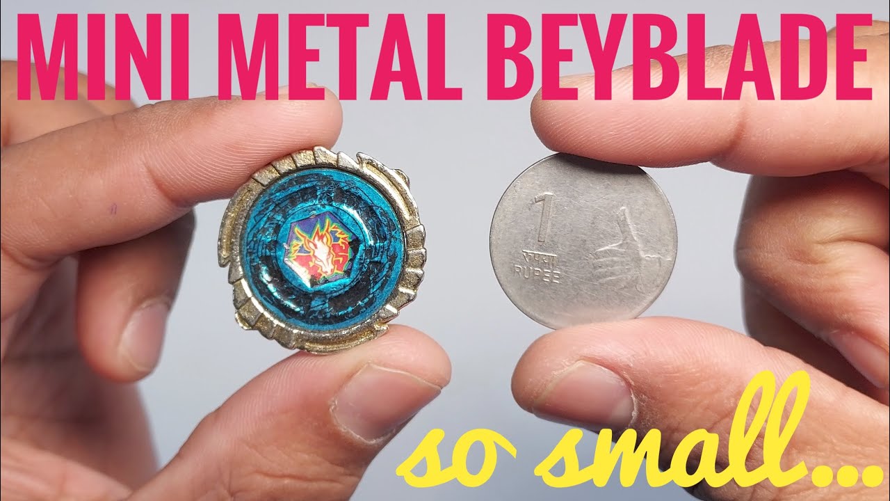 Way to Small for a Beyblade: Mini Metal Beyblade Review & Test Battles ...