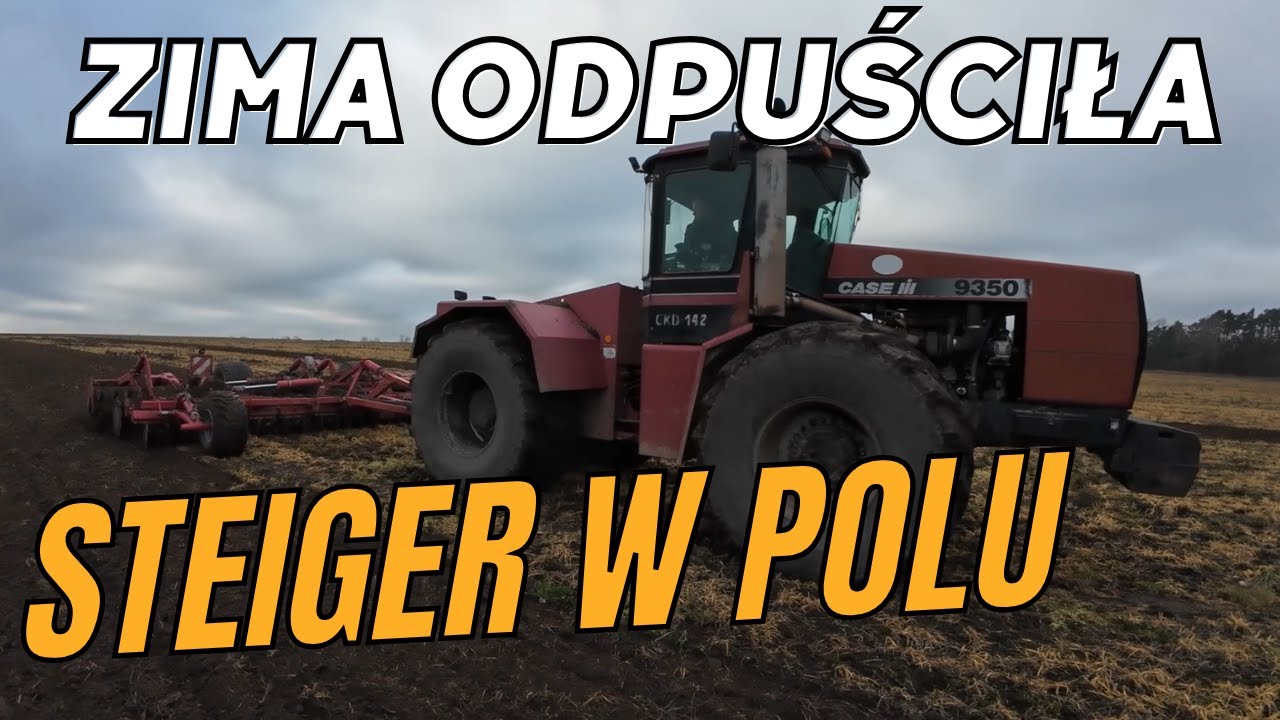 Case IH Steiger 9350 z talerzówką Horsch Joker 6 RT - YouTube