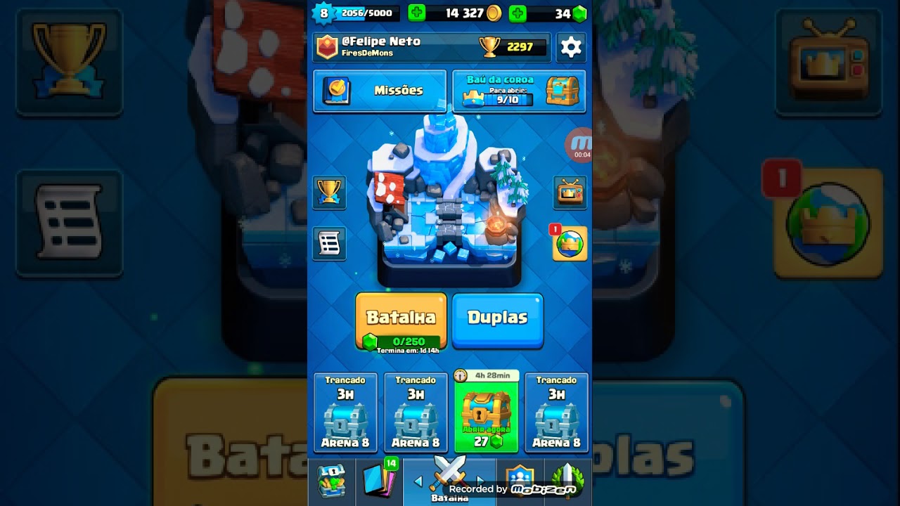 Clash Royale:jogando 2v2!! - YouTube