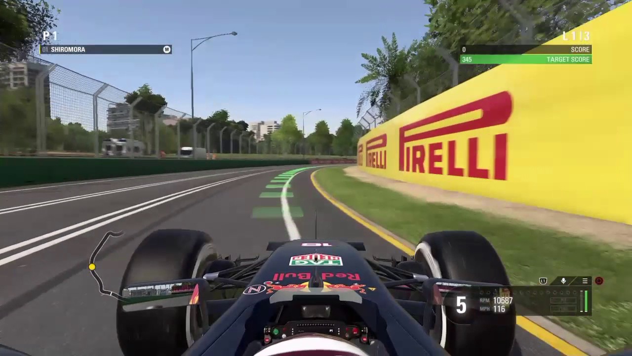 Playing Formula 1 2016 Demo For The First Time - YouTube