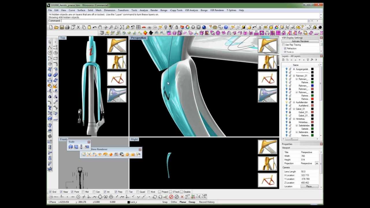 deforming polysurfaces in rhino3d - YouTube