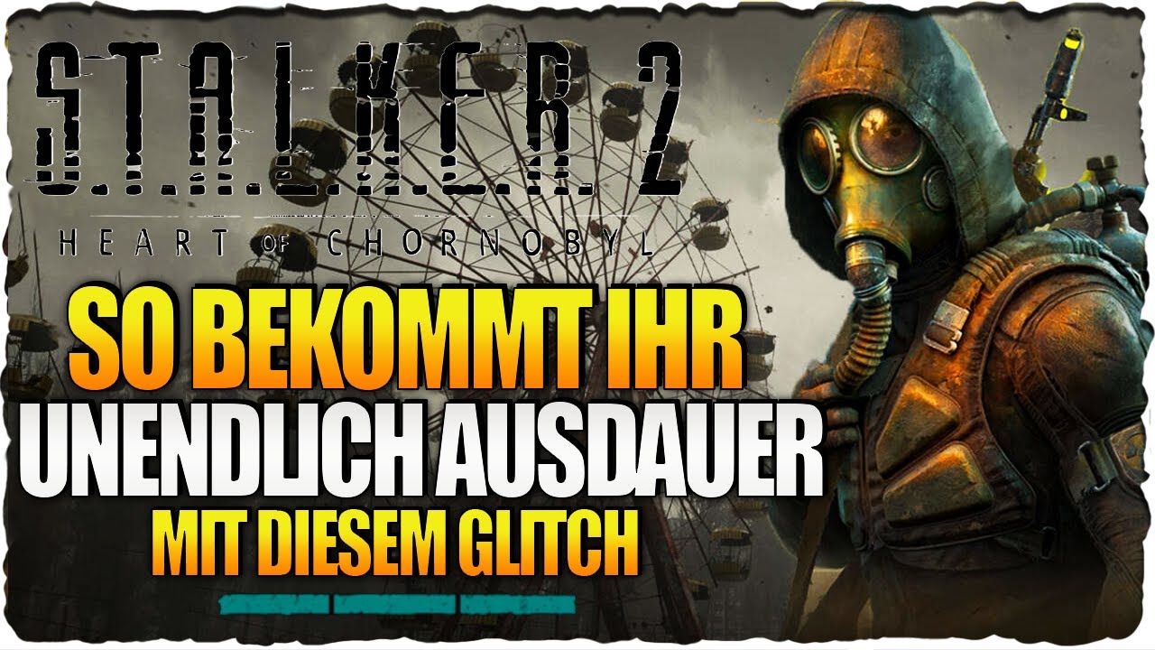 UNENDLICH AUSDAUER mit diesem Glitch ! | Unendlich Sprinten | Stalker 2 ...