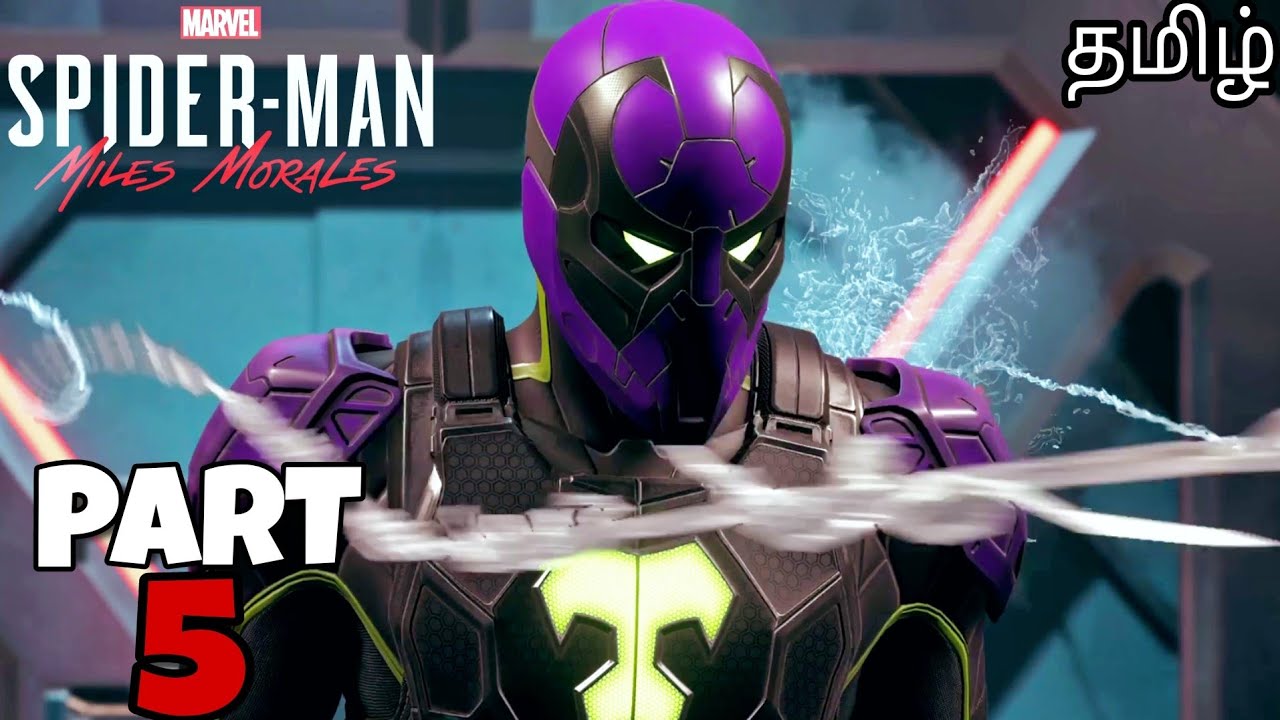 SPIDERMAN:MILES MORALES PS5 Full Walkthrough (தமிழ்) Part 5 - Prowler ...