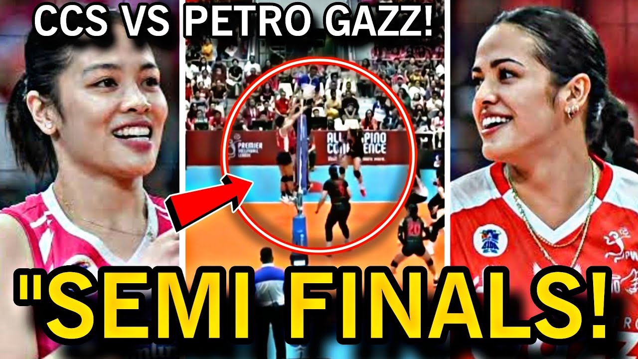 "Simula Na! CREAMLINE SEMI FINALS! Bagong Line UP VS PETRO GAZZ Angels ...