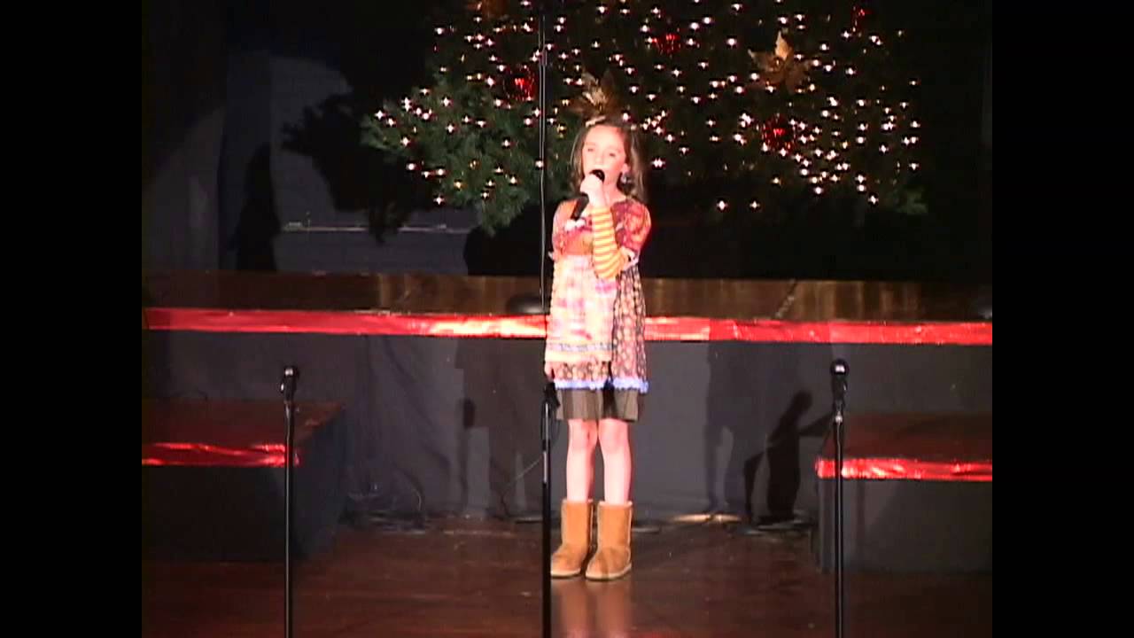 Kincaid Gooch Jenna "Over The River/Sleigh Ride" Medley Christmas 2012 ...