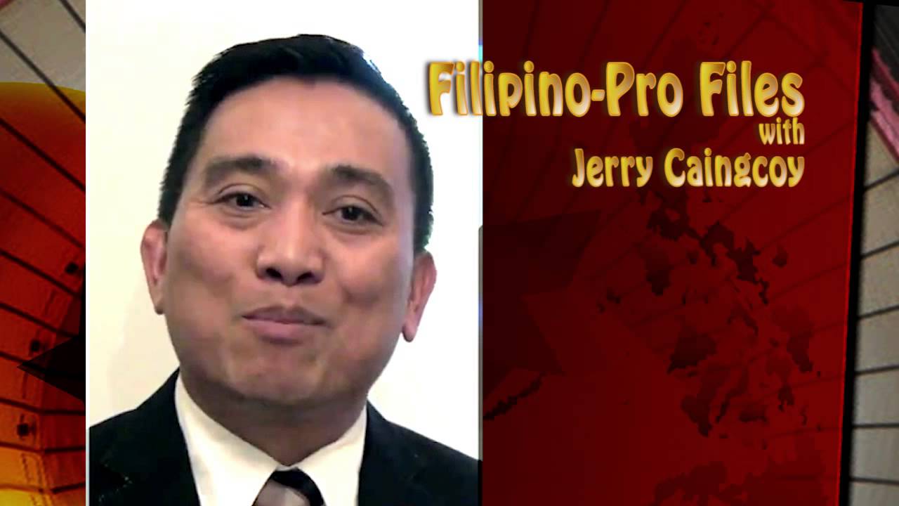 Filipino-Pro Files with Jerry Caingcoy on TV FILIPINO - YouTube