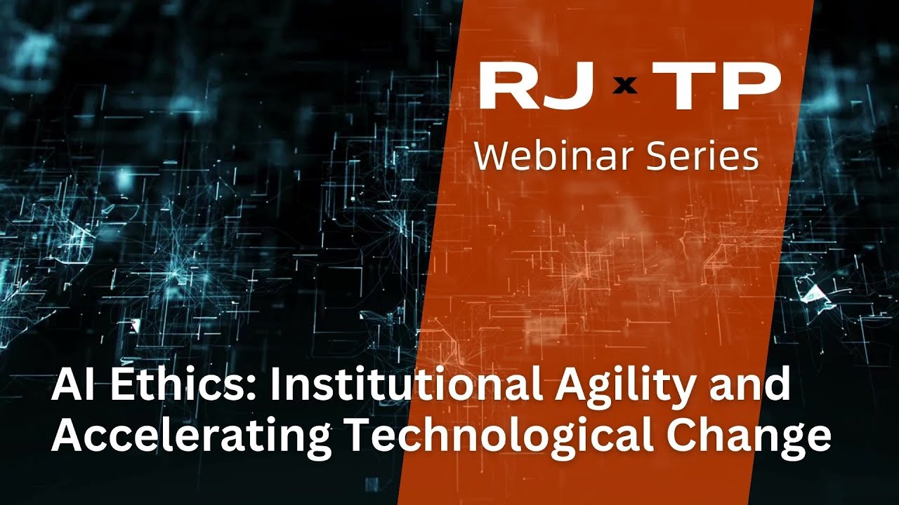 AI Ethics: Institutional Agility and Accelerating Technological Change ...