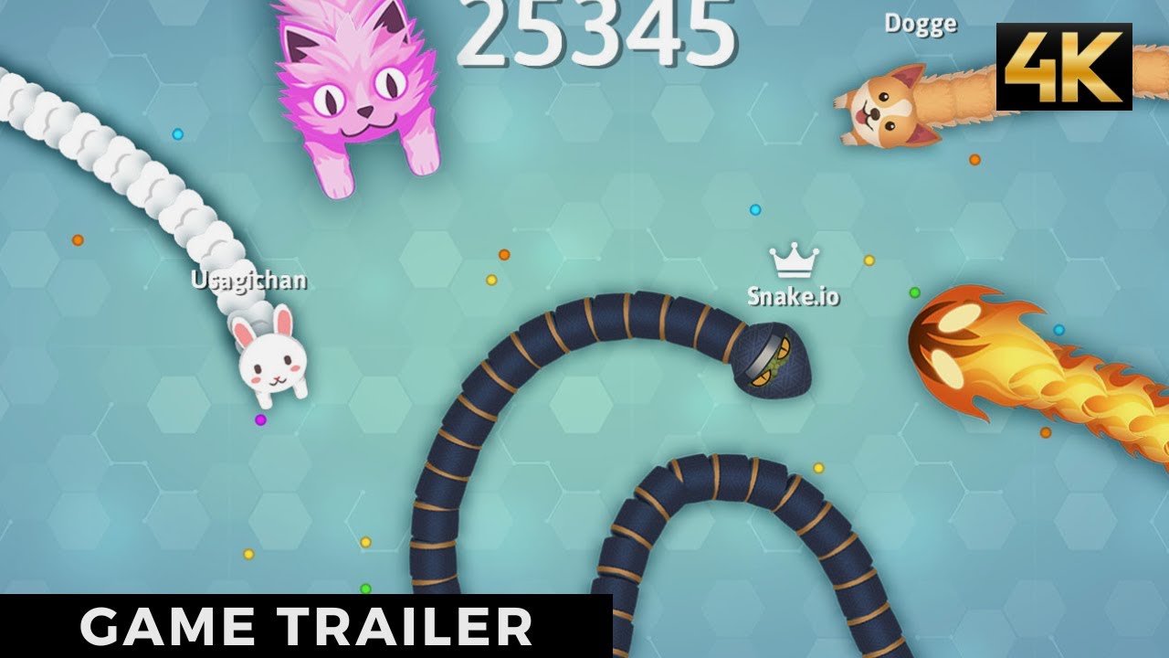 SNAKE.IO | Official Game Trailer - YouTube