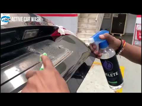 Waterspot Remover & Road Salt Remover from Car - Active Car Wash - YouTube