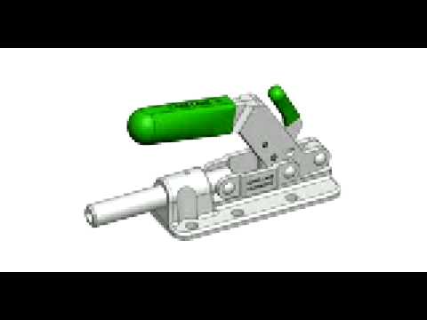 Carr Lane Push Pull Locking Toggle Clamp, CL-350-LSPC - YouTube