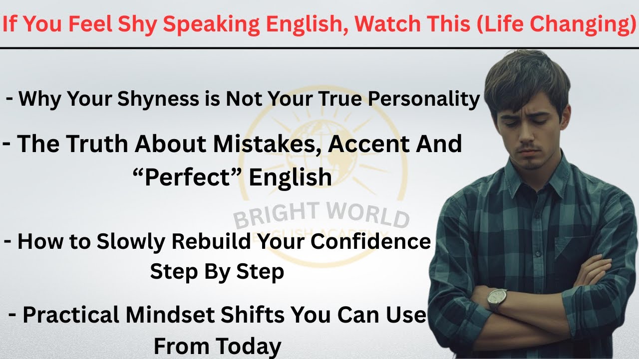 If You Feel Shy Speaking English Watch This | A Powerful Motivational ...