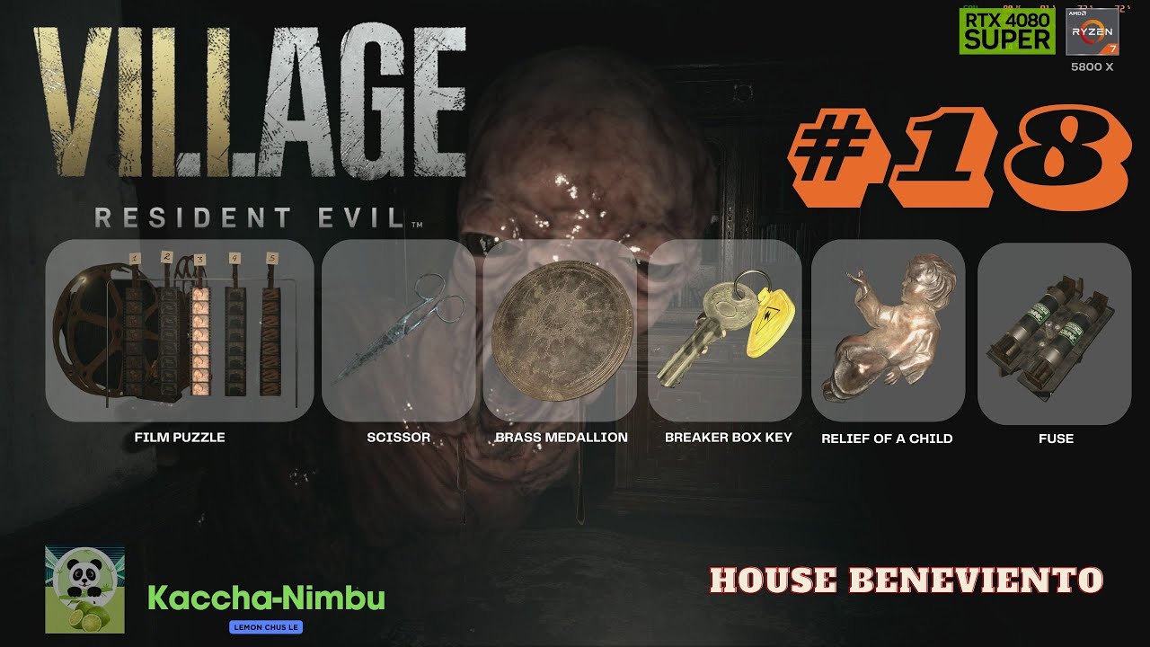 Resident Evil Village | RE8 | House Beneviento | Film Puzzle | NVIDIA ...