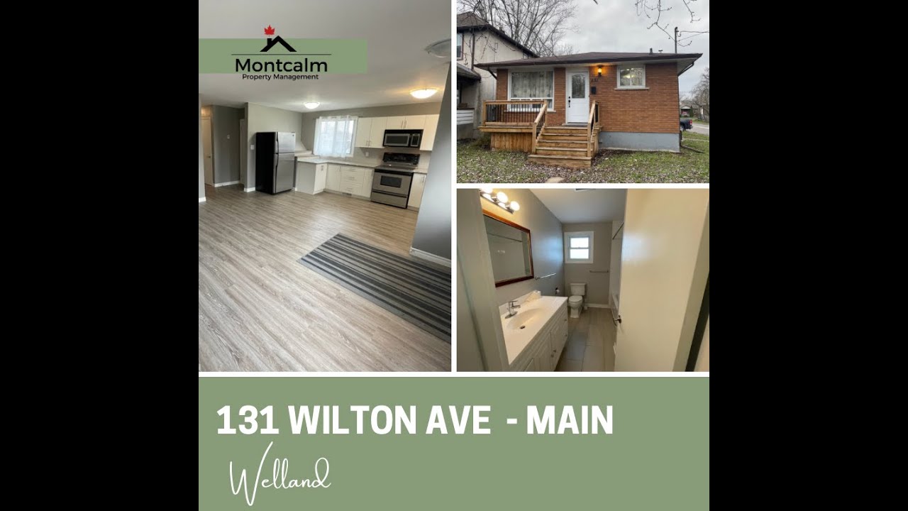 131 Wilton Ave, Main Level, Welland - Virtual Tour - YouTube